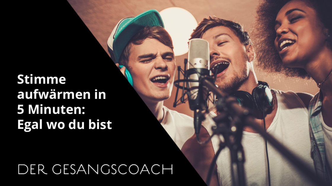 Stimme aufwärmen in 5 Minuten: Praxis-Video zum Mitmachen